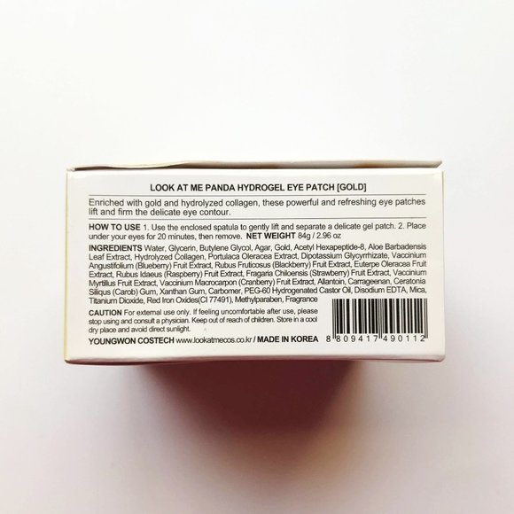 LOOKATME | Skincare | Lookatme Panda Hydrogel Eye Mask Eye Patch 3 ...